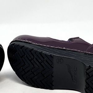 Dansko | Shoes | Dansko Girls Jill Purple Patent Leather Mary Janes ...